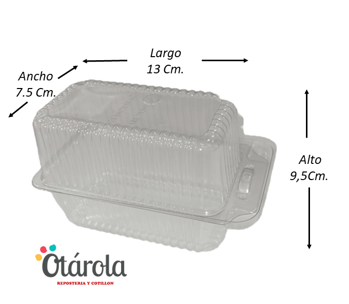 Envase Plastico 7189 | Otarola Reposteria y Cotillon