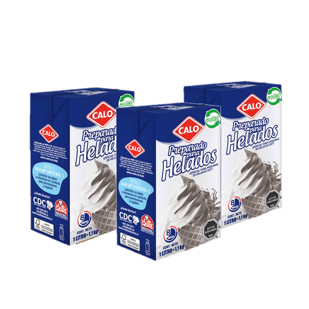 Preparado Para Helados Soft Base 1lt. Calo. | Otarola Reposteria y Cotillon