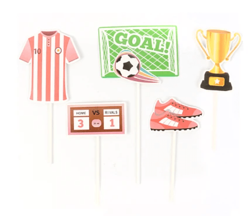 Topper Para Decorar Futbol | Otarola Reposteria y Cotillon