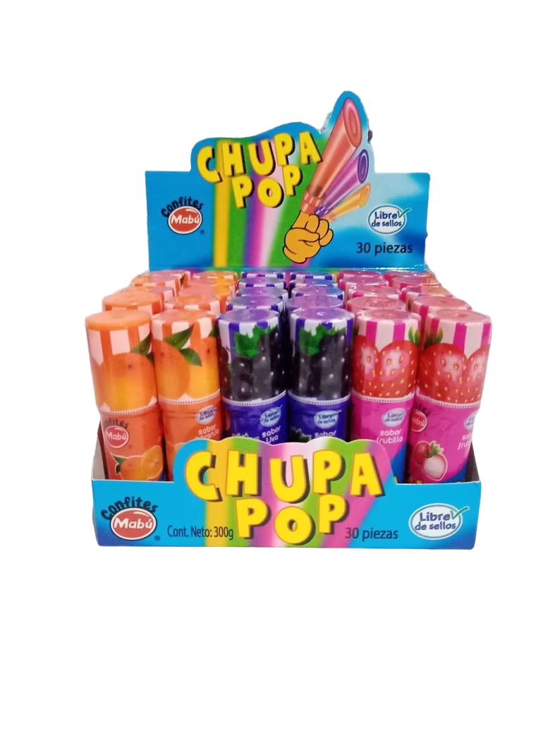 Caramelos Chupa Pop 30 und | Otarola Reposteria y Cotillon