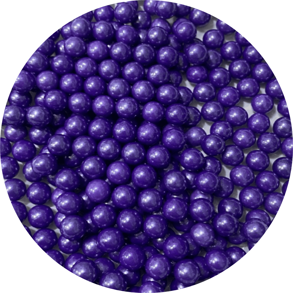 Perla Morada 7mm. | Otarola Reposteria y Cotillon