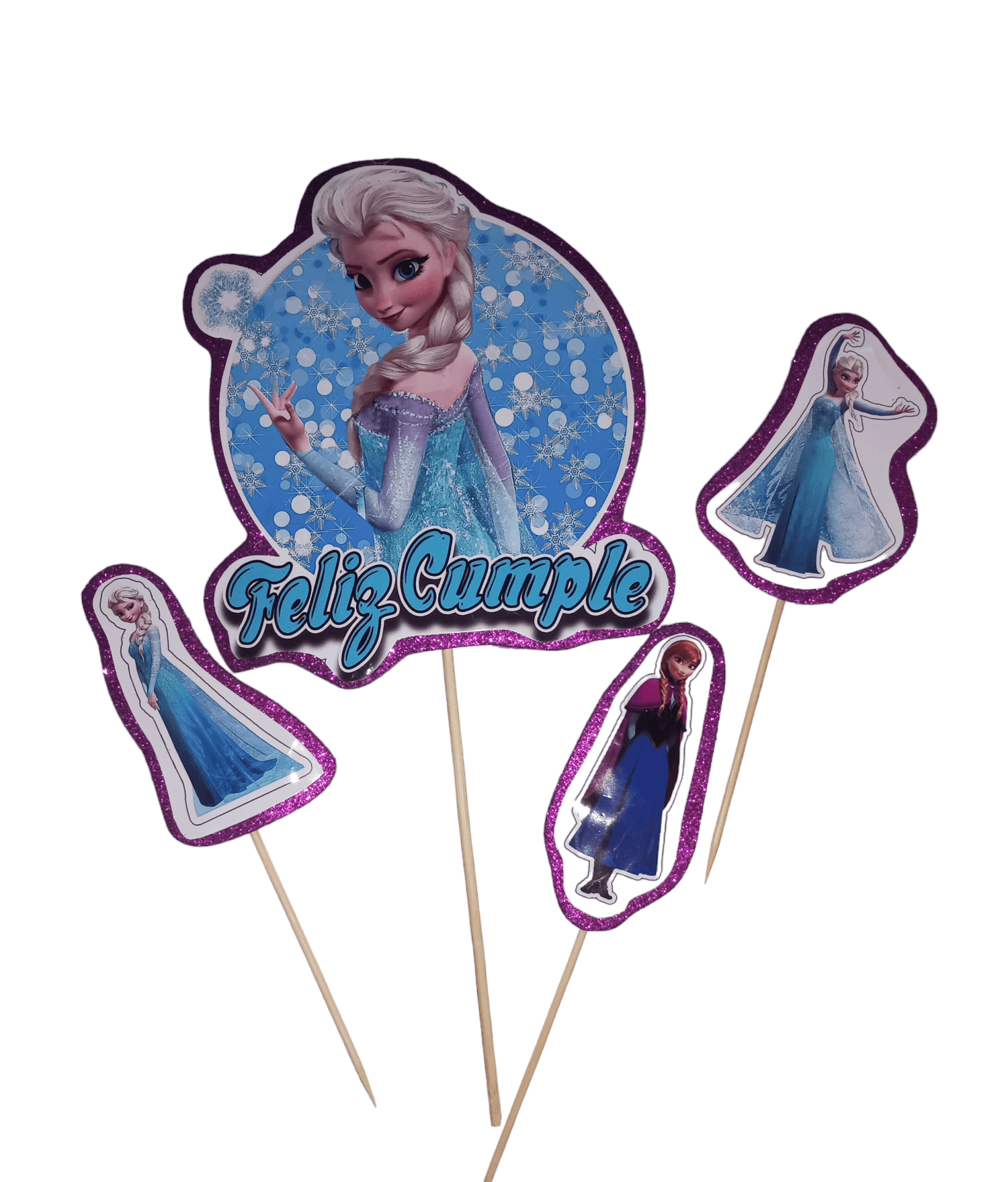 Topper Frozzen | Otarola Reposteria y Cotillon