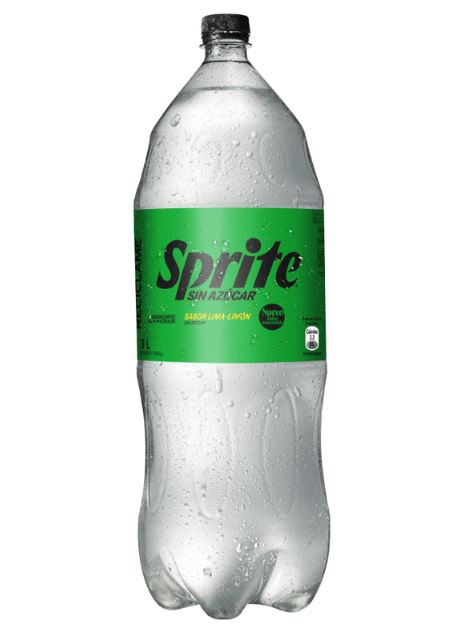 Sprite 3 litros Sin Azucar Desechable | Otarola Reposteria y Cotillon