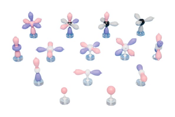 MODELO SET DE ORBITALES ATÓMICOS. MOLYMOD | INDAGA CIENCIAS