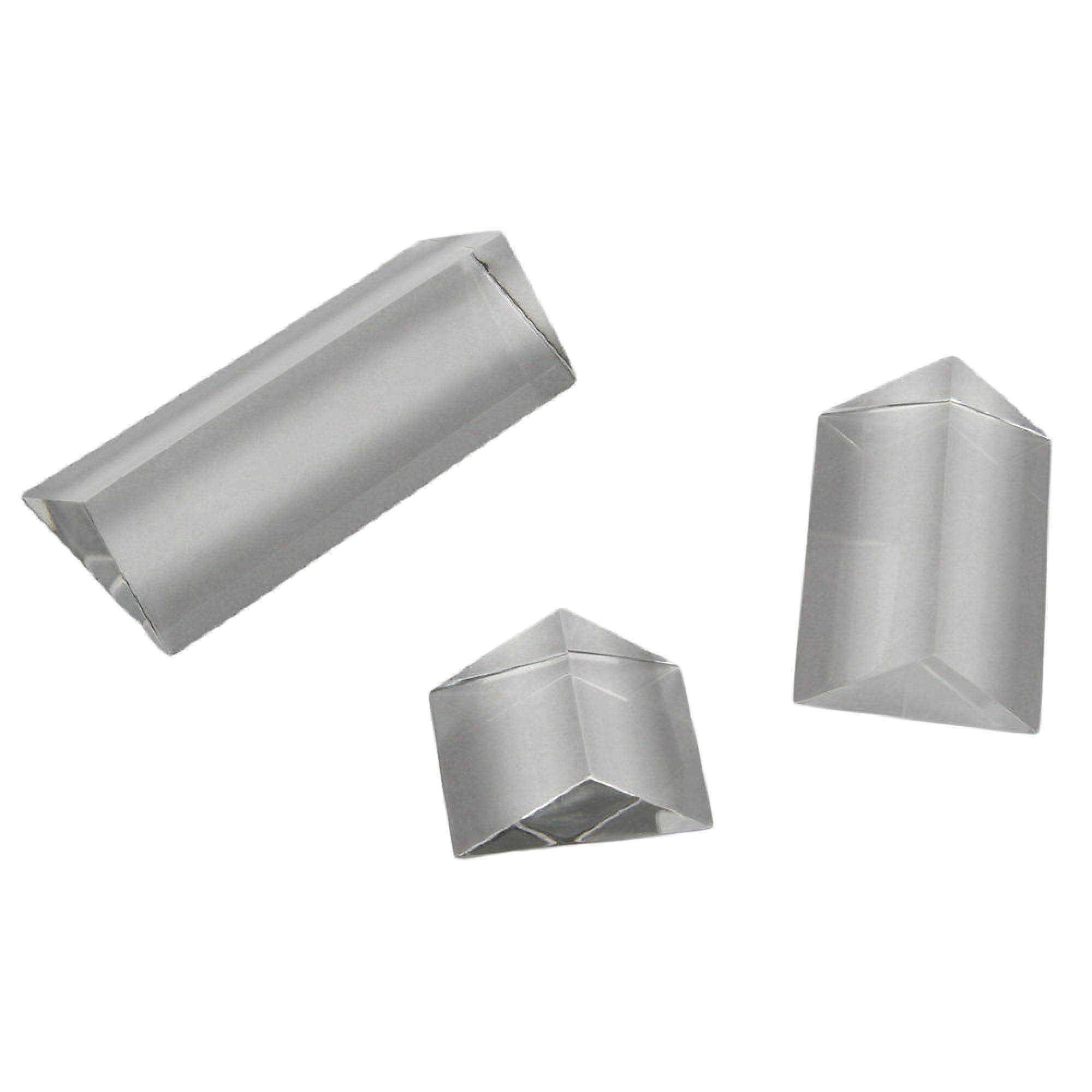 SET 3 PRISMAS ÁNGULO RECTO ACRÍLICO | INDAGA CIENCIAS