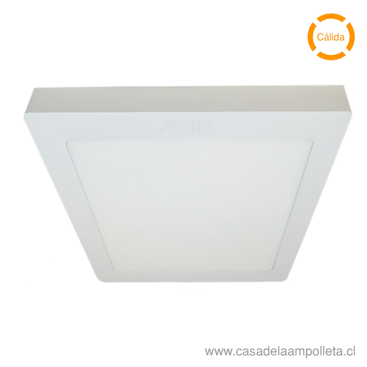 PANEL LED CUADRADO SOBREPUESTO 24W - BLANCO CÁLIDO (3000K) | Casa de la ...