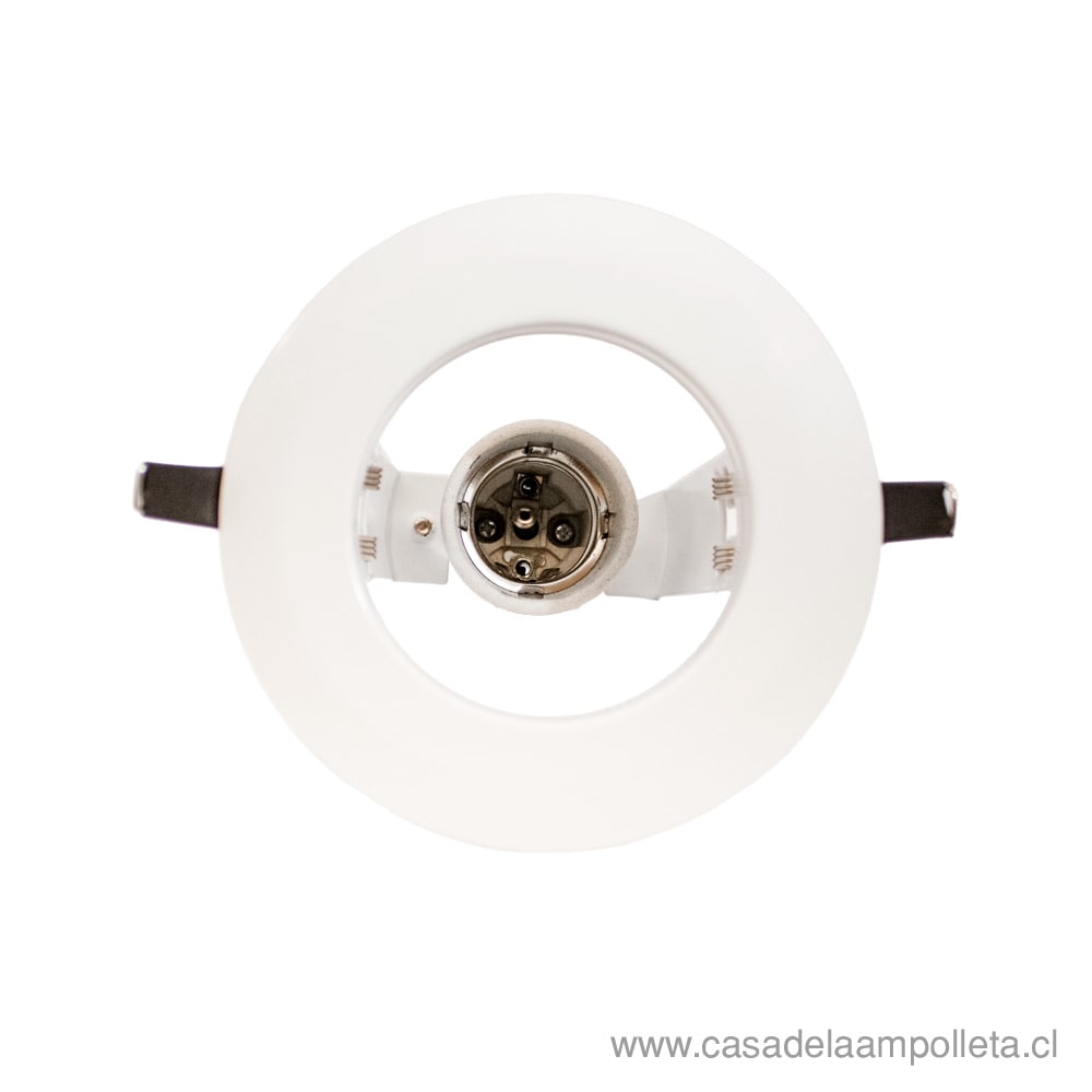 FOCO EMBUTIDO FIJO R63 - BLANCO | Casa de la Ampolleta