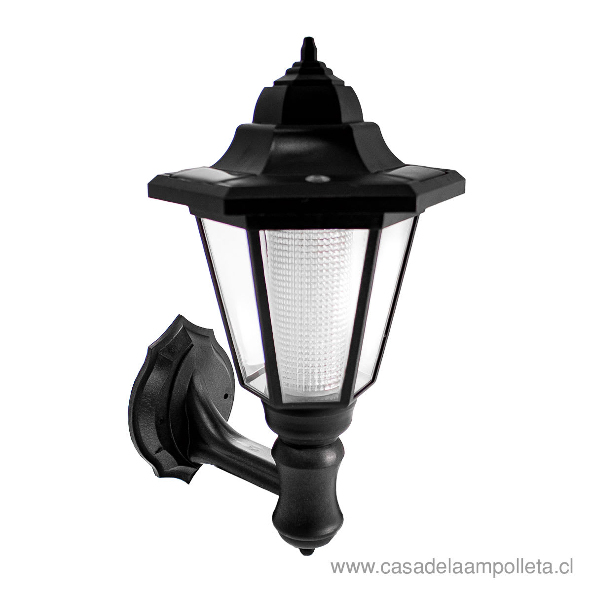 FAROL LED COLONIAL SOLAR 0.3W - BLANCO FRÍO (6500K) | Casa de la Ampolleta