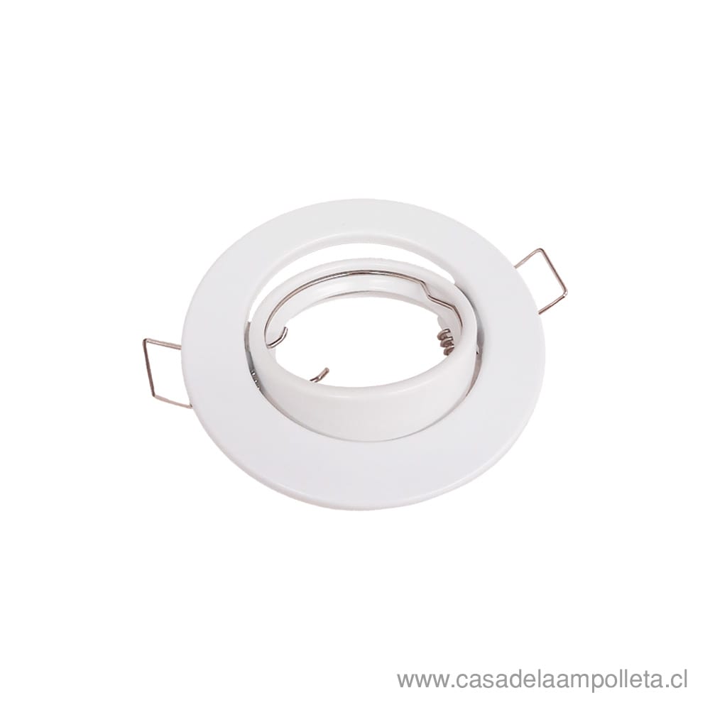 FOCO EMBUTIDO MOVIL SIMPLE PARA DICROICO BLANCO - FARETTO | Casa de la ...