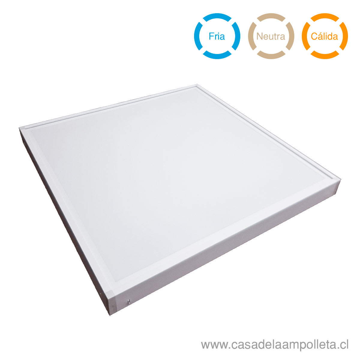PANEL LED 60X60 40W SOBREPUESTO (INCLUYE MARCO) - BLANCO CÁLIDO, NEUTRO ...