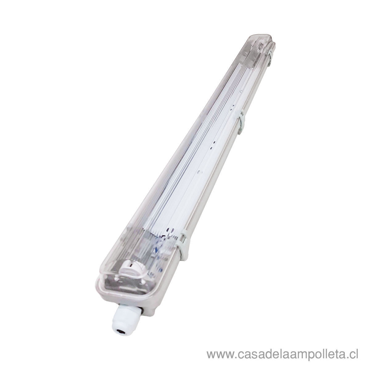 EQUIPO ESTANCO PARA TUBO LED 1X9W 60CM - FARETTO | Casa de la Ampolleta