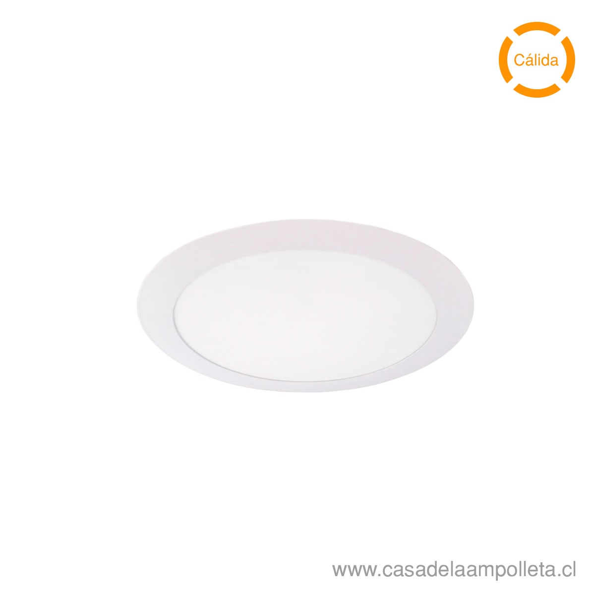 PANEL LED REDONDO EMBUTIDO 12W - BLANCO CÁLIDO (3000K) - LUMEX | Casa ...