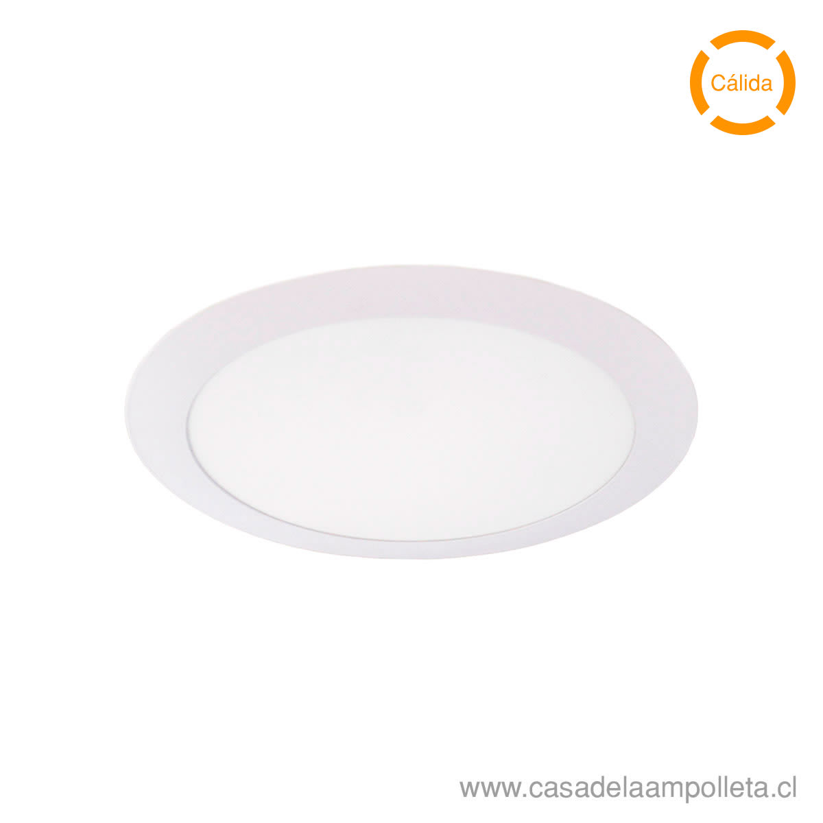 PANEL LED REDONDO EMBUTIDO 18W - BLANCO CÁLIDO (3000K) - LUMEX | Casa ...