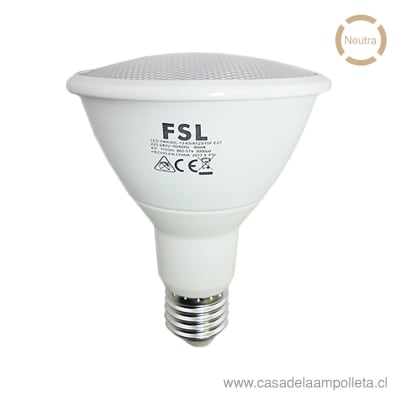 AMPOLLETA LED PAR38 18W - BLANCO CÁLIDO (3000K) | Casa de la Ampolleta