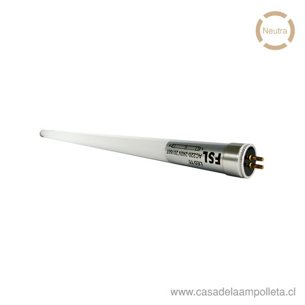TUBO LED T5 8W 56CM - BLANCO NEUTRO (4000K) | Casa de la Ampolleta