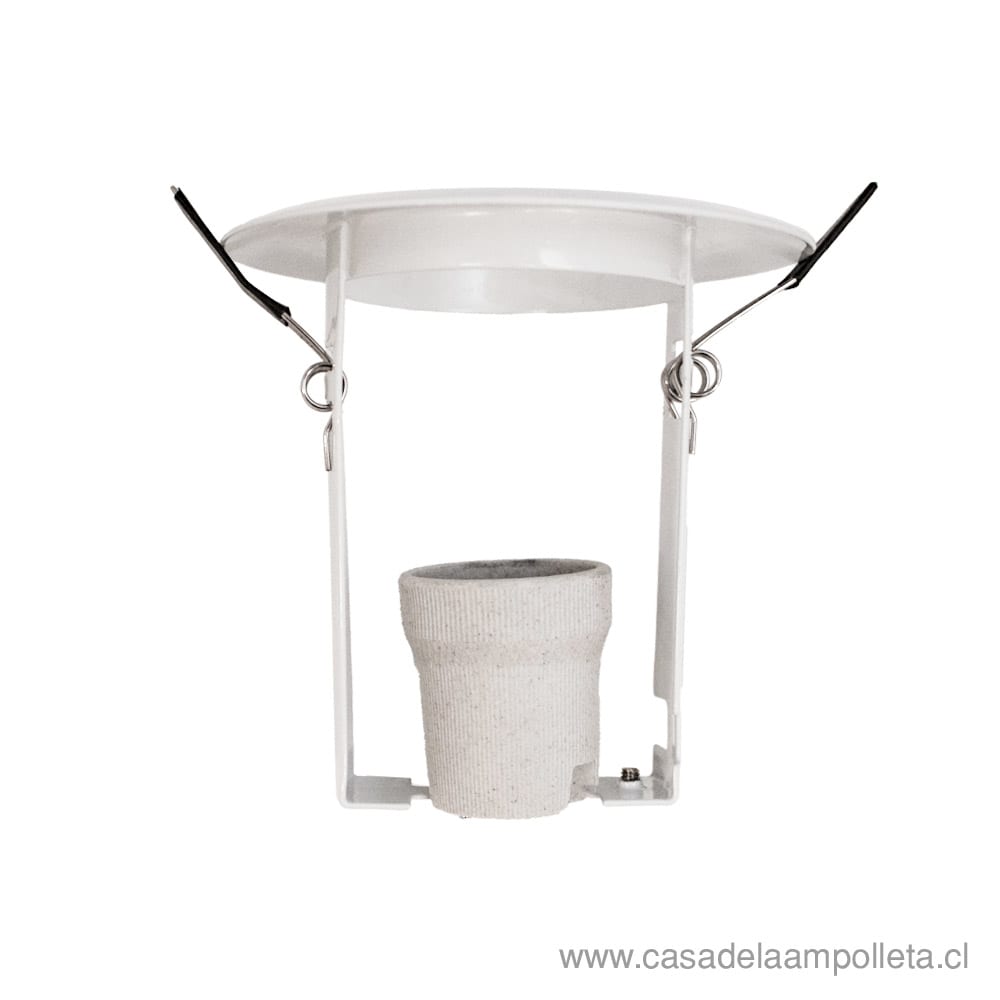 FOCO EMBUTIDO FIJO R63 - BLANCO | Casa de la Ampolleta