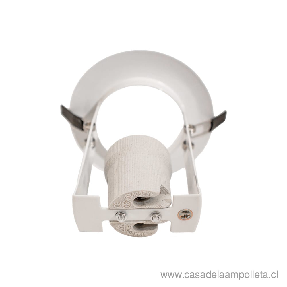 FOCO EMBUTIDO FIJO R63 - BLANCO | Casa de la Ampolleta