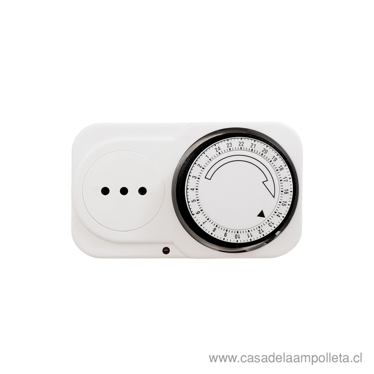 TEMPORIZADOR / TIMER ANALÓGICO DIARIO CON ENCHUFE - 24H | Casa de la ...