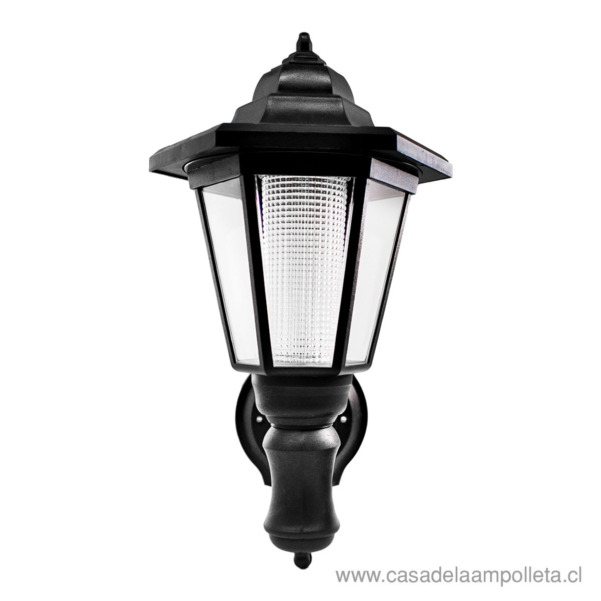 FAROL LED COLONIAL SOLAR 0.3W - BLANCO FRÍO (6500K) | Casa de la Ampolleta