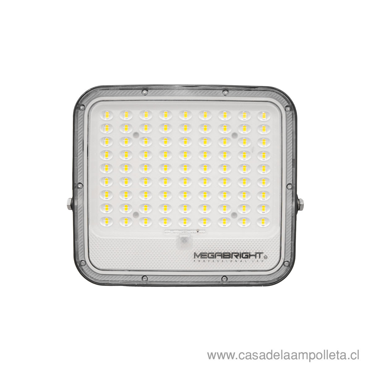 PROYECTOR LED 100W CON PANEL SOLAR Y CONTROL REMOTO - BLANCO FRIO ...