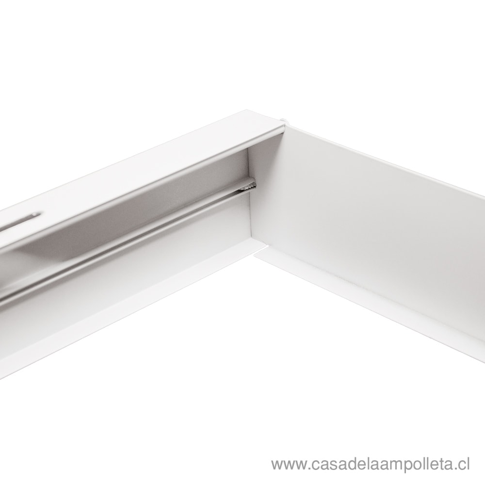 MARCO PARA PANEL LED SOBREPUESTO DE ALUMINIO 60X60 | Casa de la Ampolleta