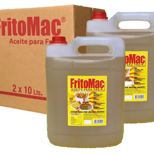 CAJA ACEITE FRITOMAC | INZUMO | Productos Congelados