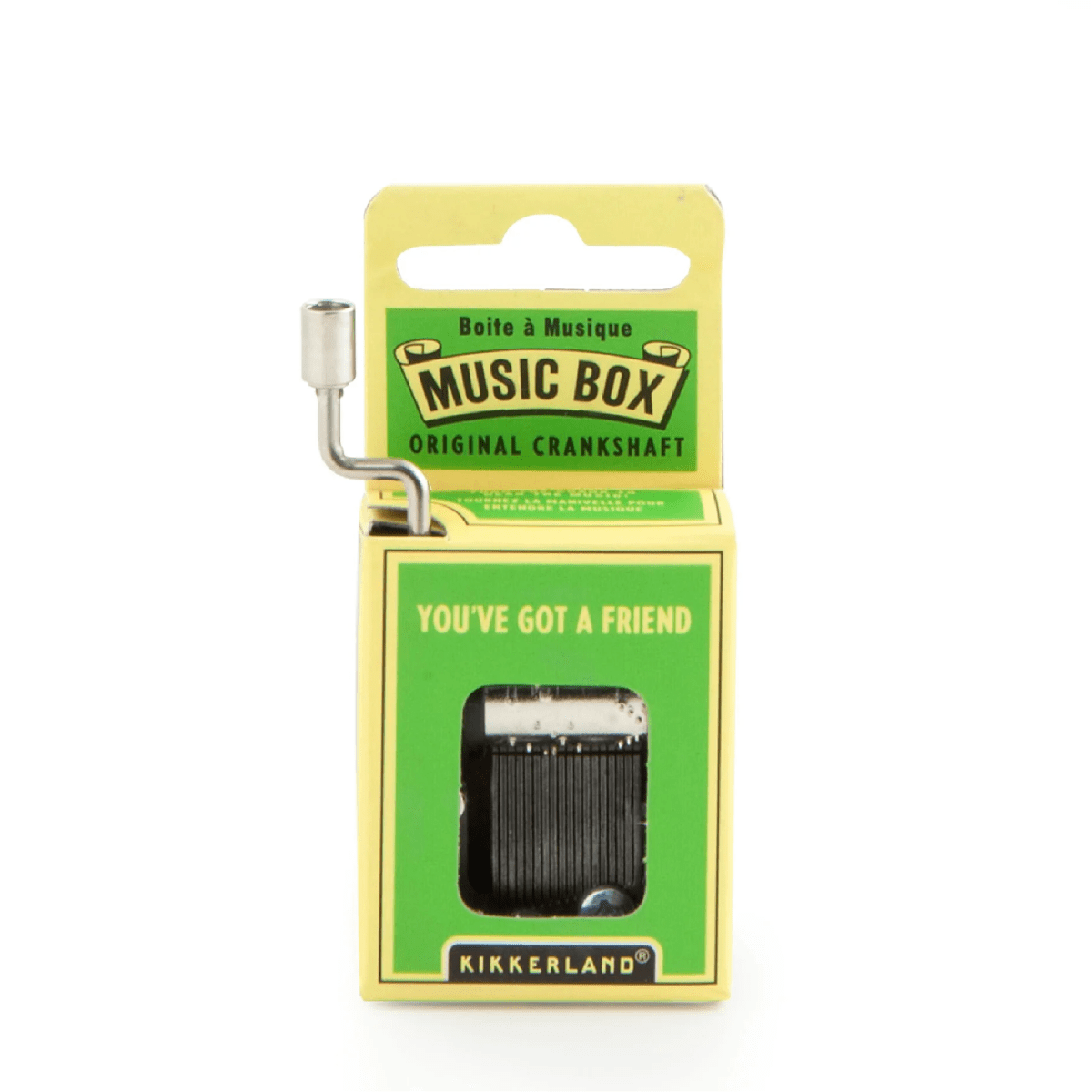 Caja Musical Kikkerland Youve Got A Friend Music Box | Pictus