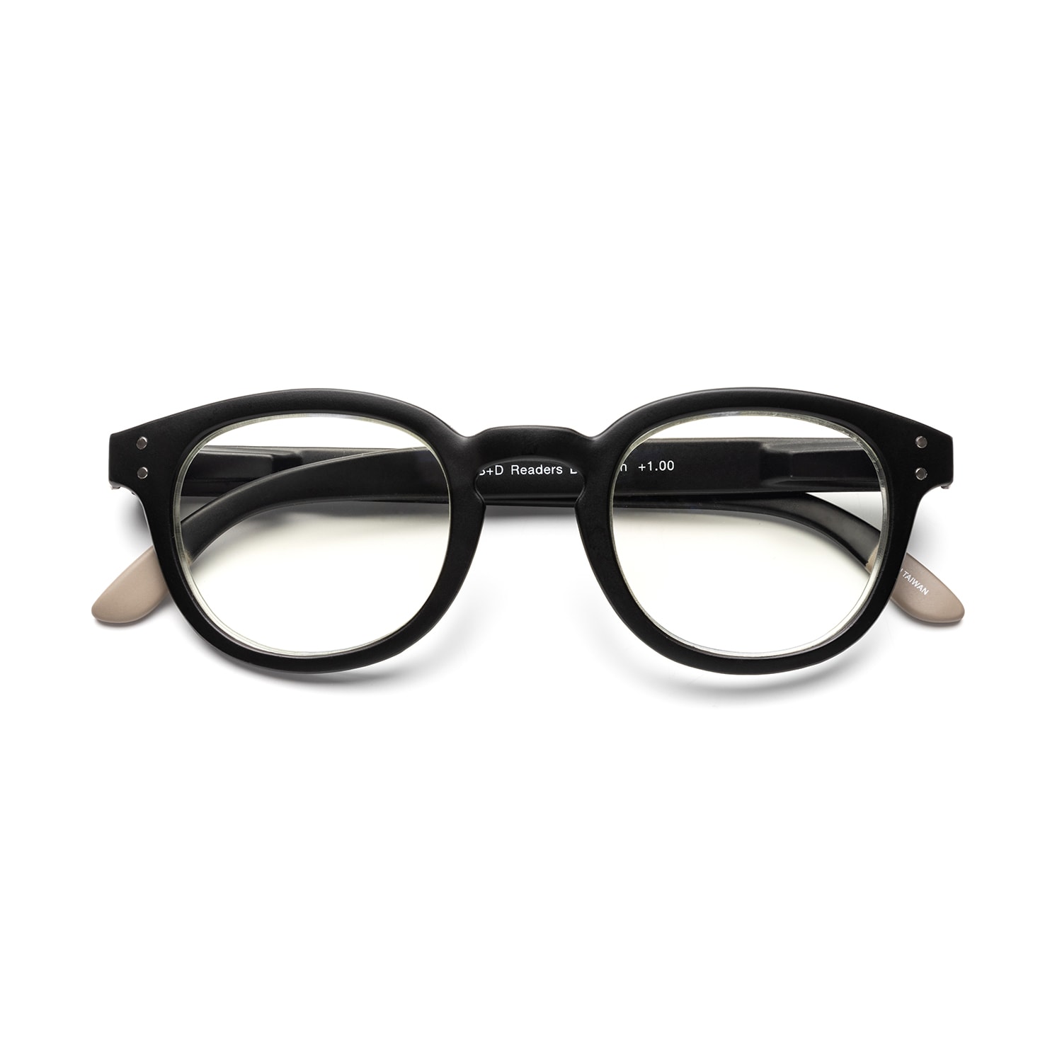 B+D BLUE BAN READER - MATT BLACK | Pictus