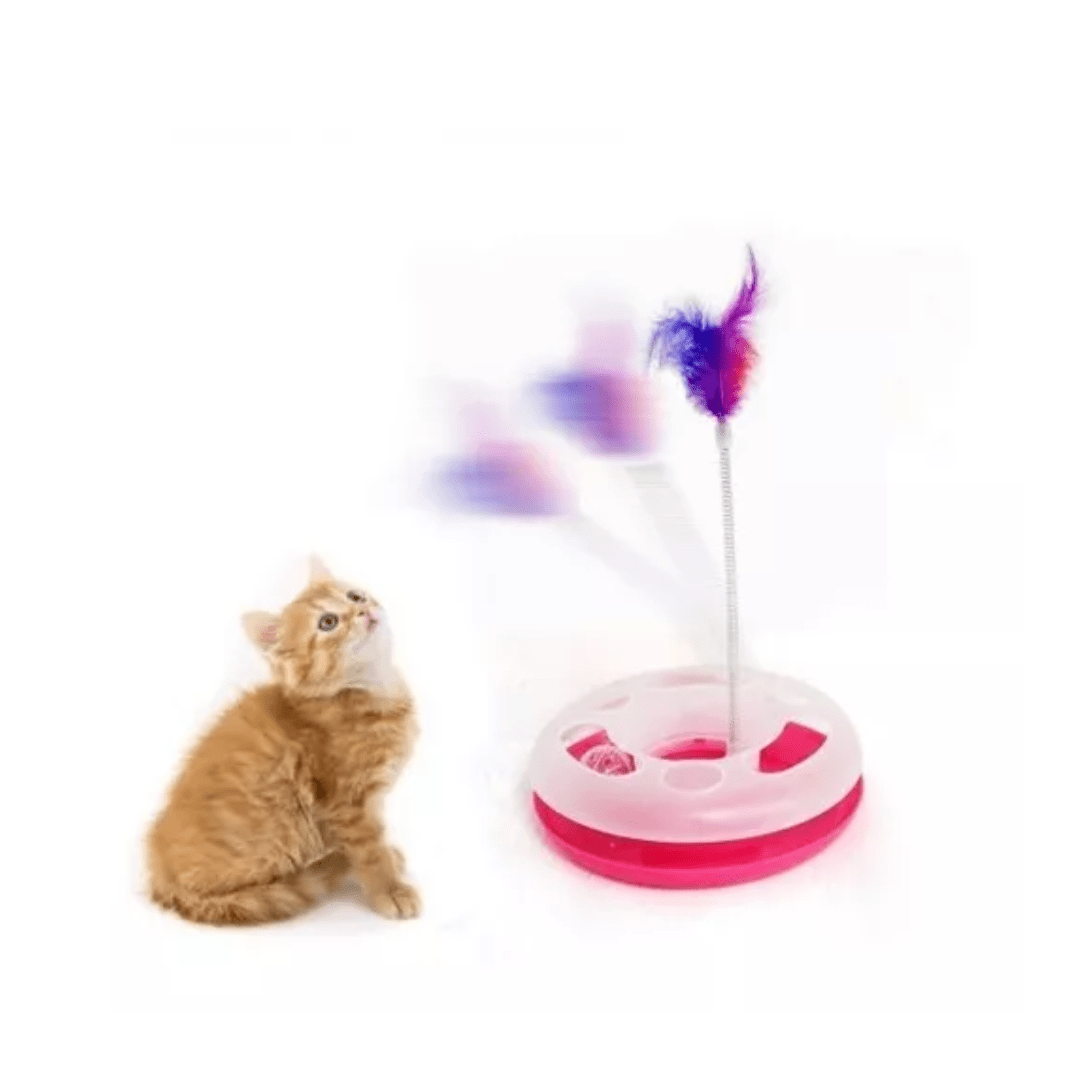 Juguete Gato interactivo/Varilla y Resorte Buen Amigo | Patitas Sur