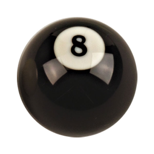 Bola Pool Negra N°8 | Magaña Deportes - Tienda de Artículos Deportivos