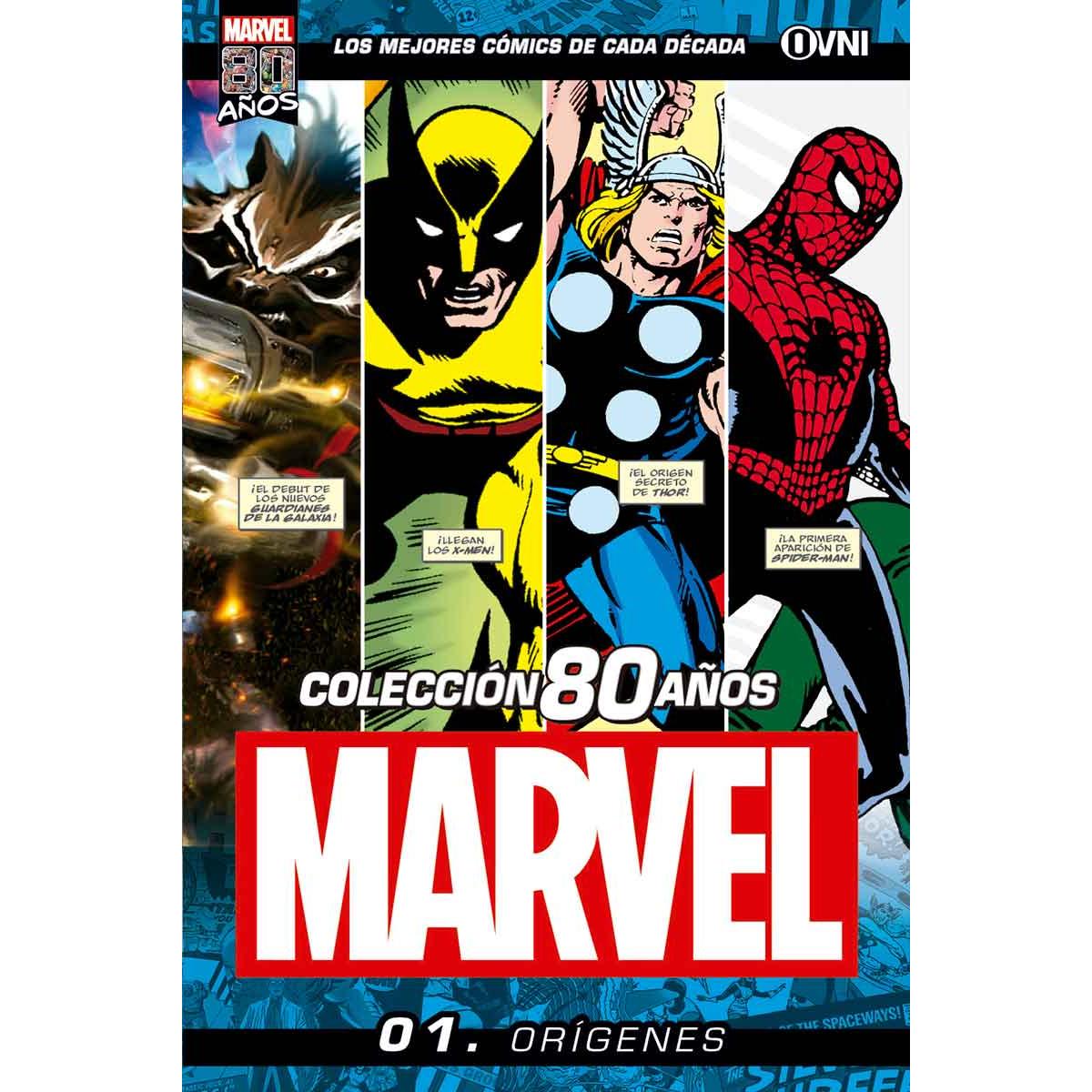 Marvel Vol.01: Orígenes. Colección 80 años | Rincón del Libro