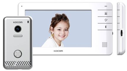 Video portero , manos libre marca KOcom , modelo KCV-S701EB + KC-S81M | SEGTV