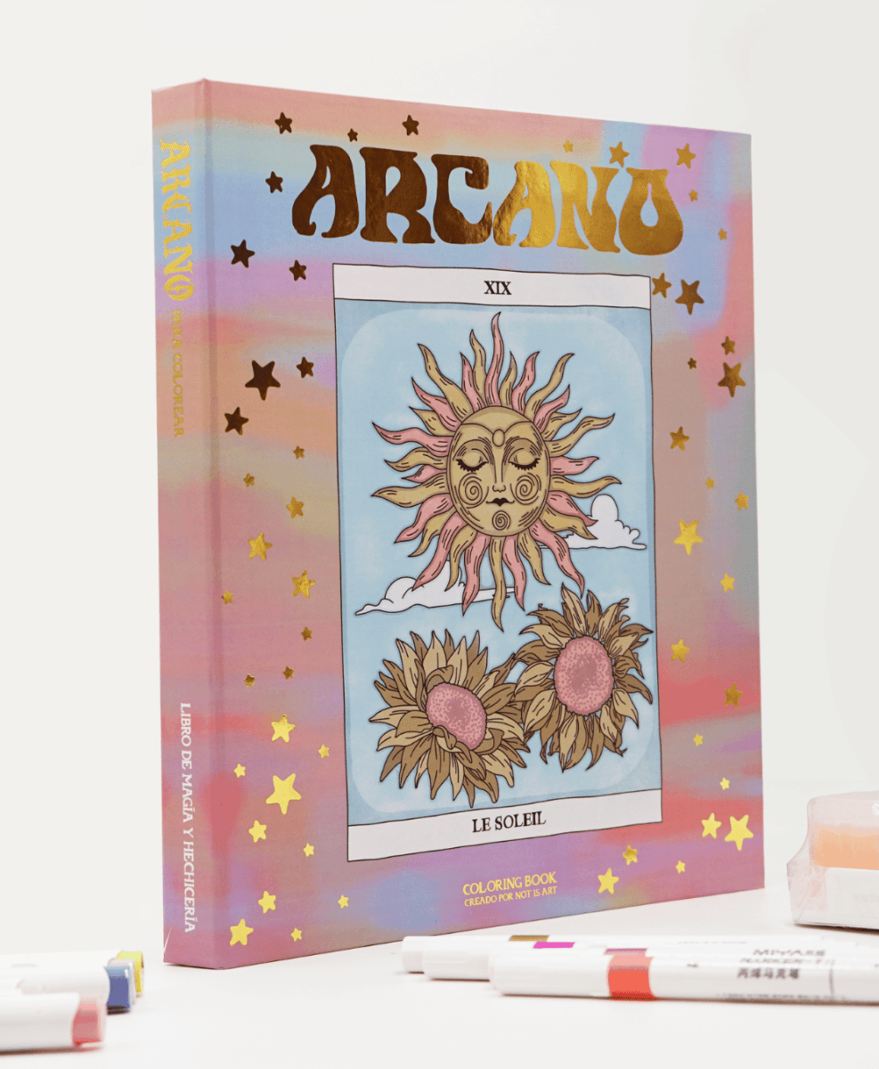 Libro ARCANO GOLD - Coloring book | DECATALOGO