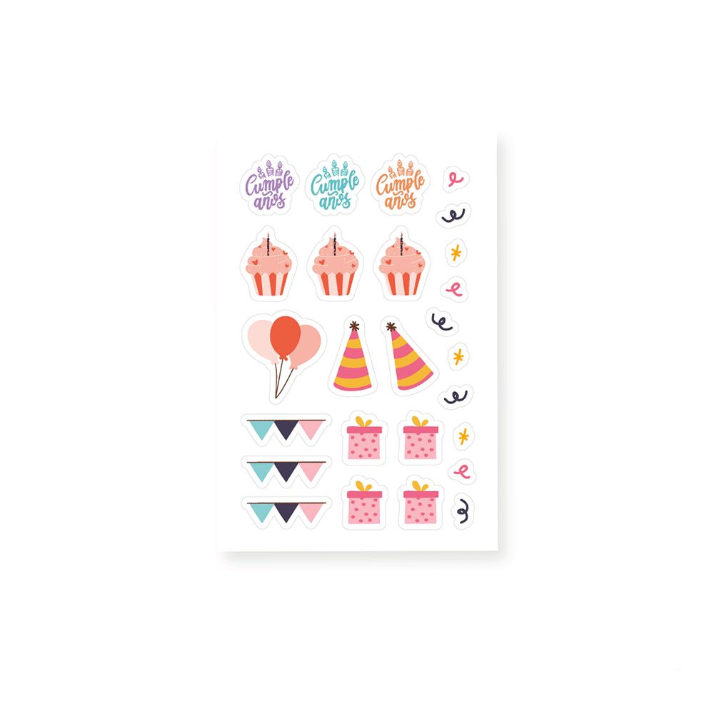 Sticker Cumpleaños | DECATALOGO