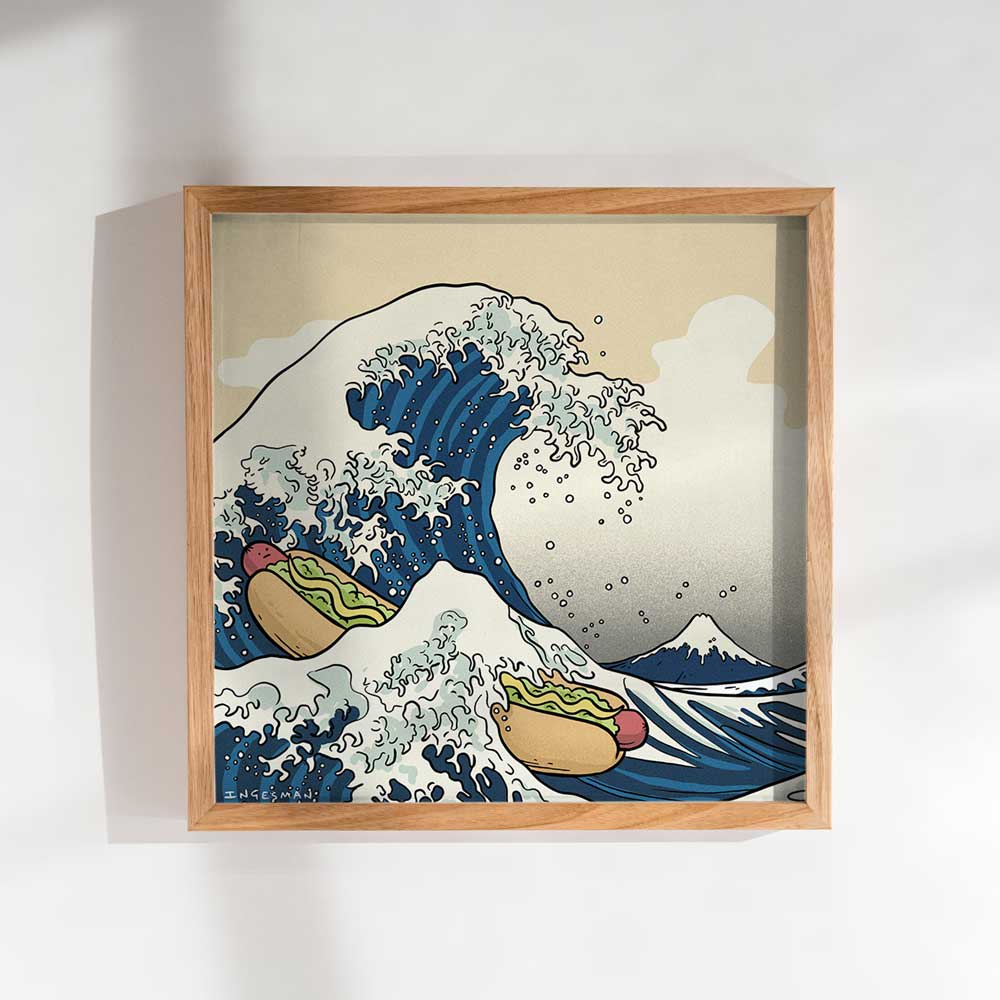 Print La Gran Ola de Kanagawa | DECATALOGO