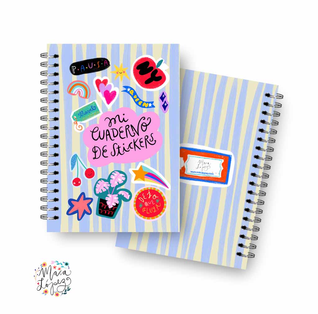 CUADERNO PARA COLECCIONAR STICKERS | DECATALOGO