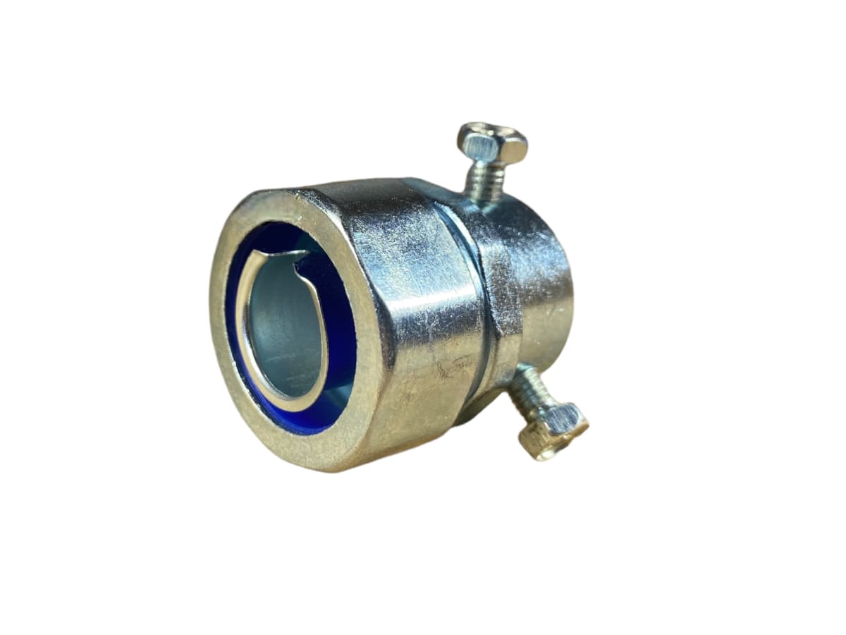 CONECTOR RECTO EMT A FLEXIBLE 25MM BK | Materiales Electricos