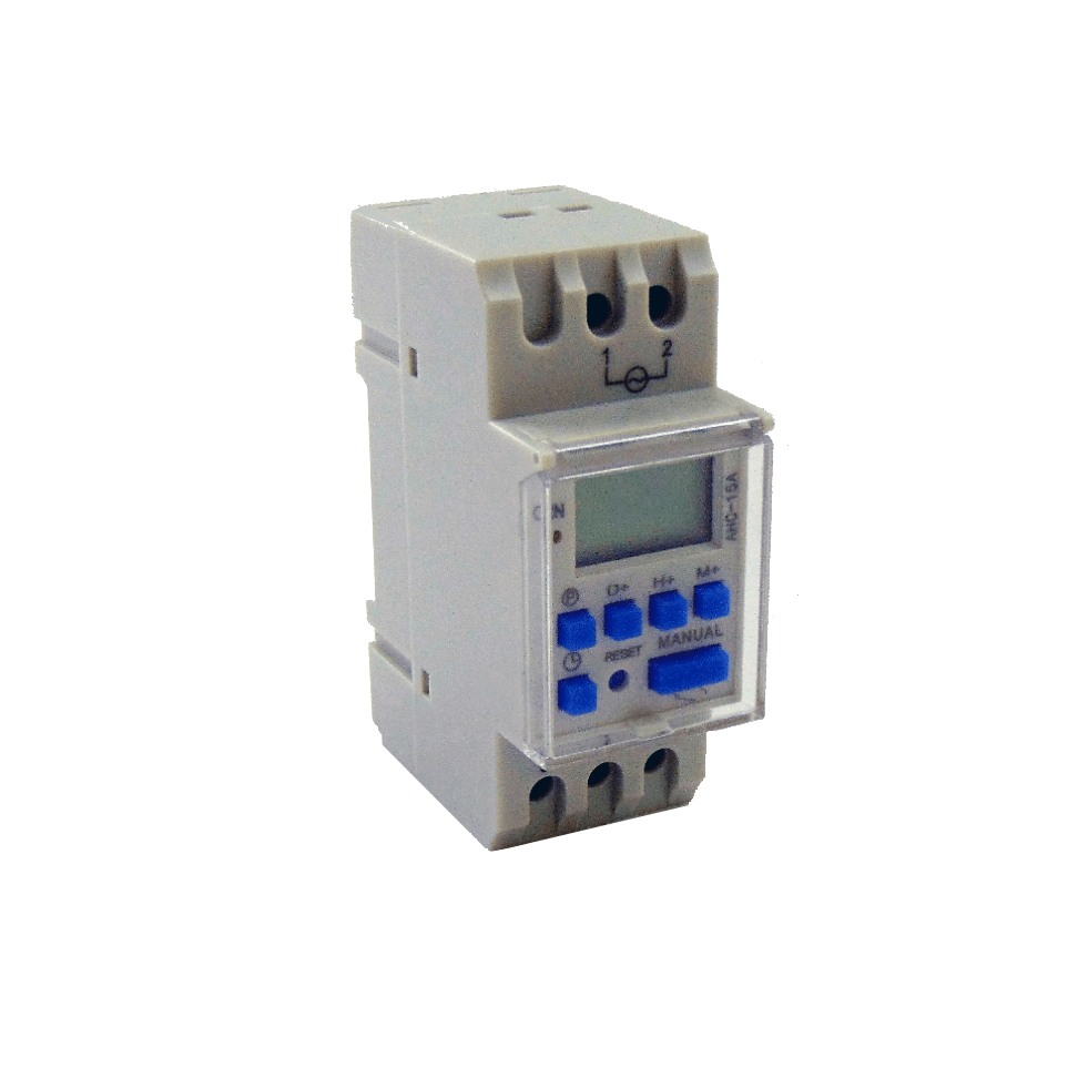 TIMER DIGITAL 0-24HRS AHC15 C/RESERVA DE MARCHA 150HRS | Materiales ...