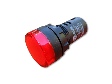 LUZ PILOTO ROJO 110VAC/DC 22MM TN | Materiales Electricos