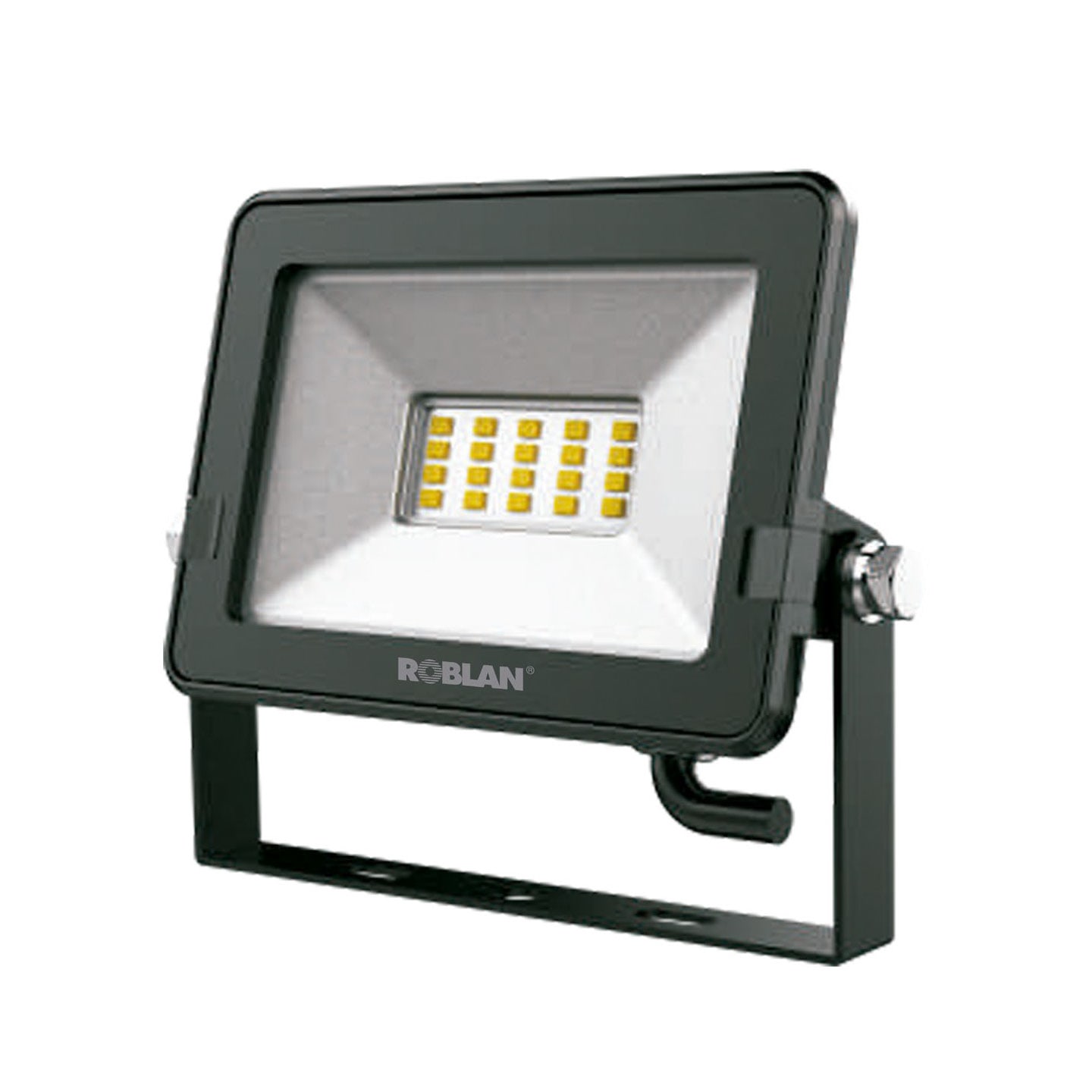 PROYECTOR 10W 4100K NEGRO ROBLAN | Materiales Electricos