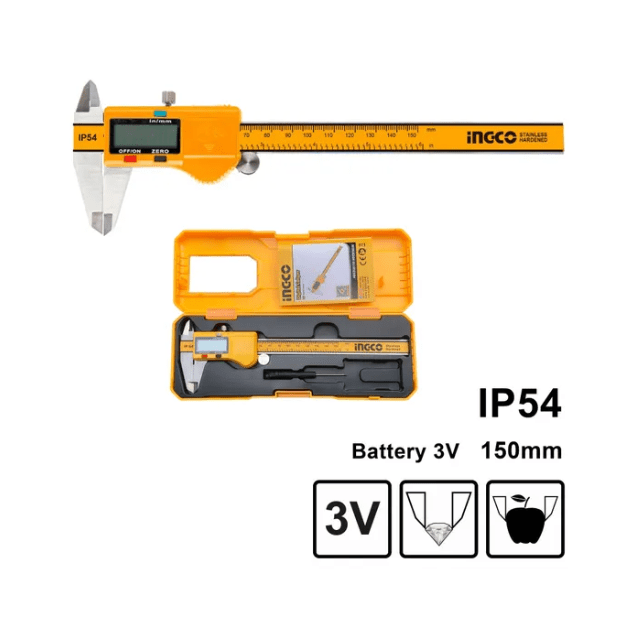 PIE DE METRO INGCO DIGITAL IP54 150MM | Materiales Electricos