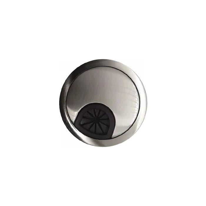 PASACABLE Metálico 60mm Redondo Acero DMC (Unidad) | Quincallería Bau-Plan