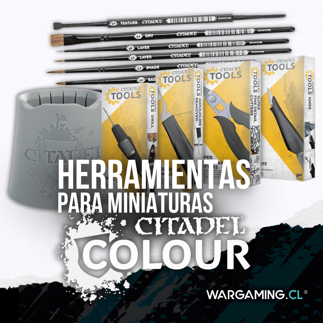 Herramientas para miniaturas Citadel Colour | Wargaming.cl