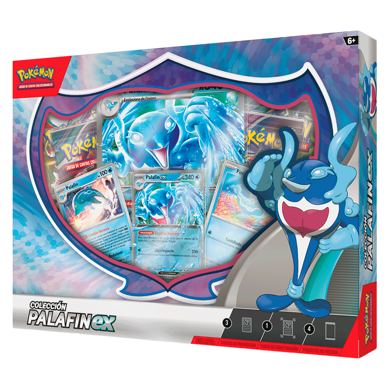 POKEMON TCG - SPANISH PALAFIN EX-BOX | Wargaming.cl