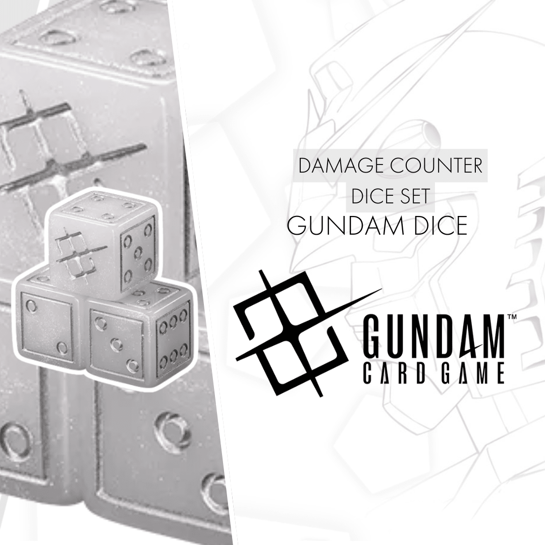 GUNDAM CARD GAME: DAMAGE COUNTER DICE SET 01 | Wargaming.cl
