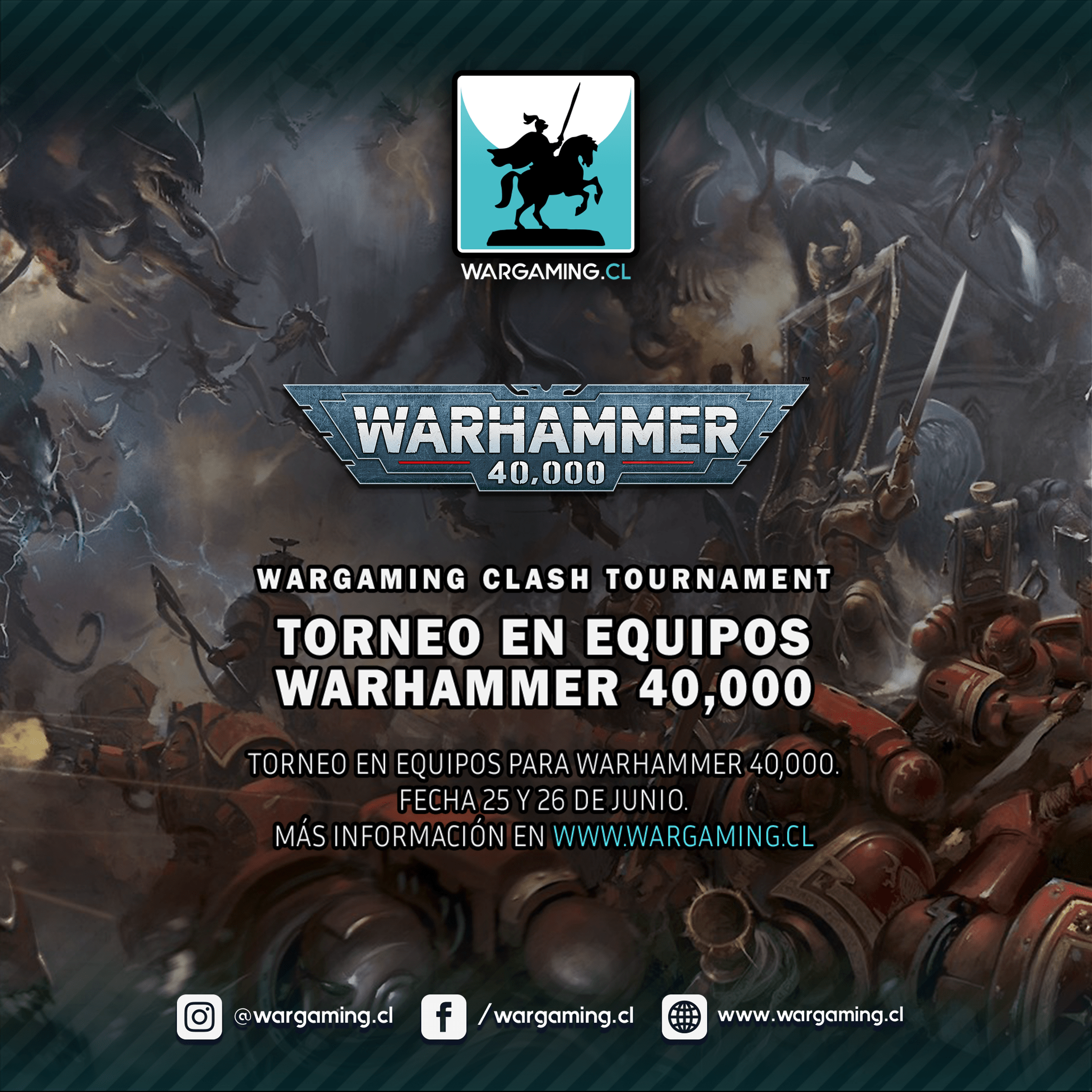 Wargaming Clash Tournament - Warhammer en equipos | Wargaming.cl