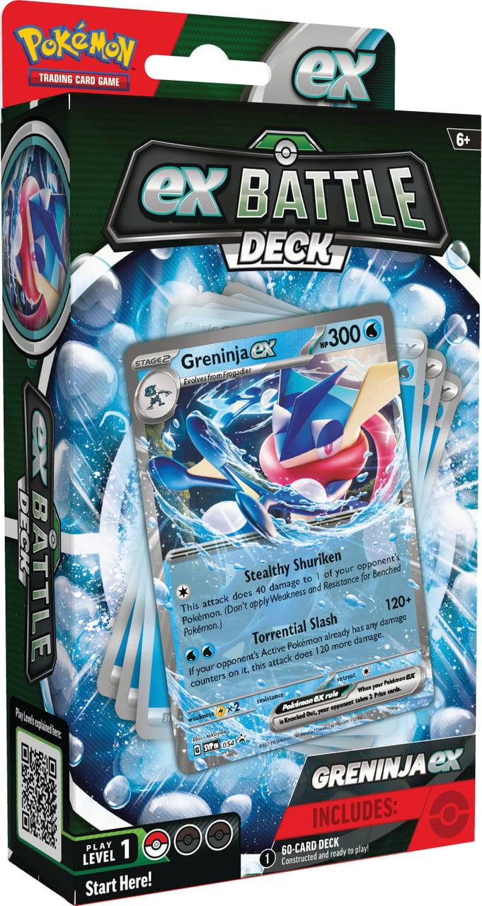 POKEMON TCG: GRENINJA EX BATTLE DECK EN | Wargaming.cl