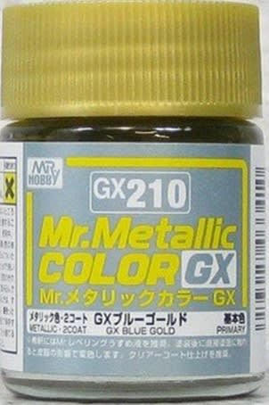 MR.COLOR GX METAL BLUE GOLD | Wargaming.cl