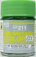 MR.COLOR GX METAL YELLOW GREEN | Wargaming.cl