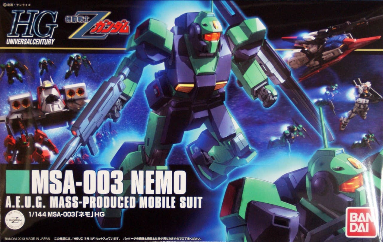 1/144 HGUC NEMO (Z VER.) | bodega.wargaming.cl